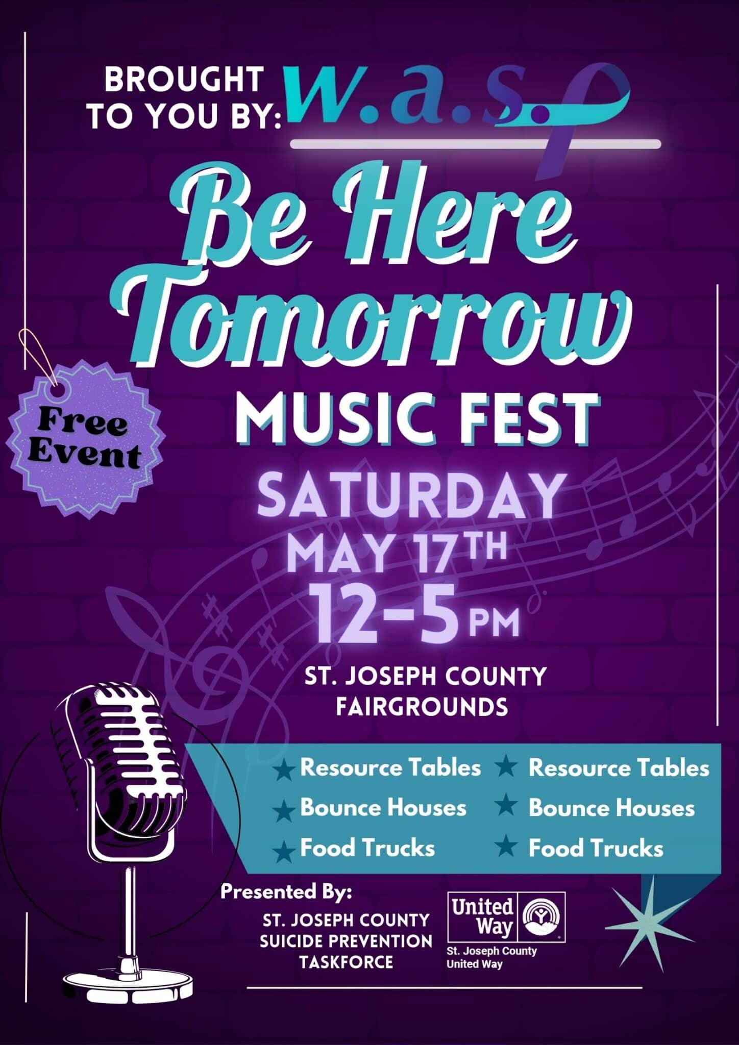Be Here Tomorrow Music Fest - South Michigan Food Bank