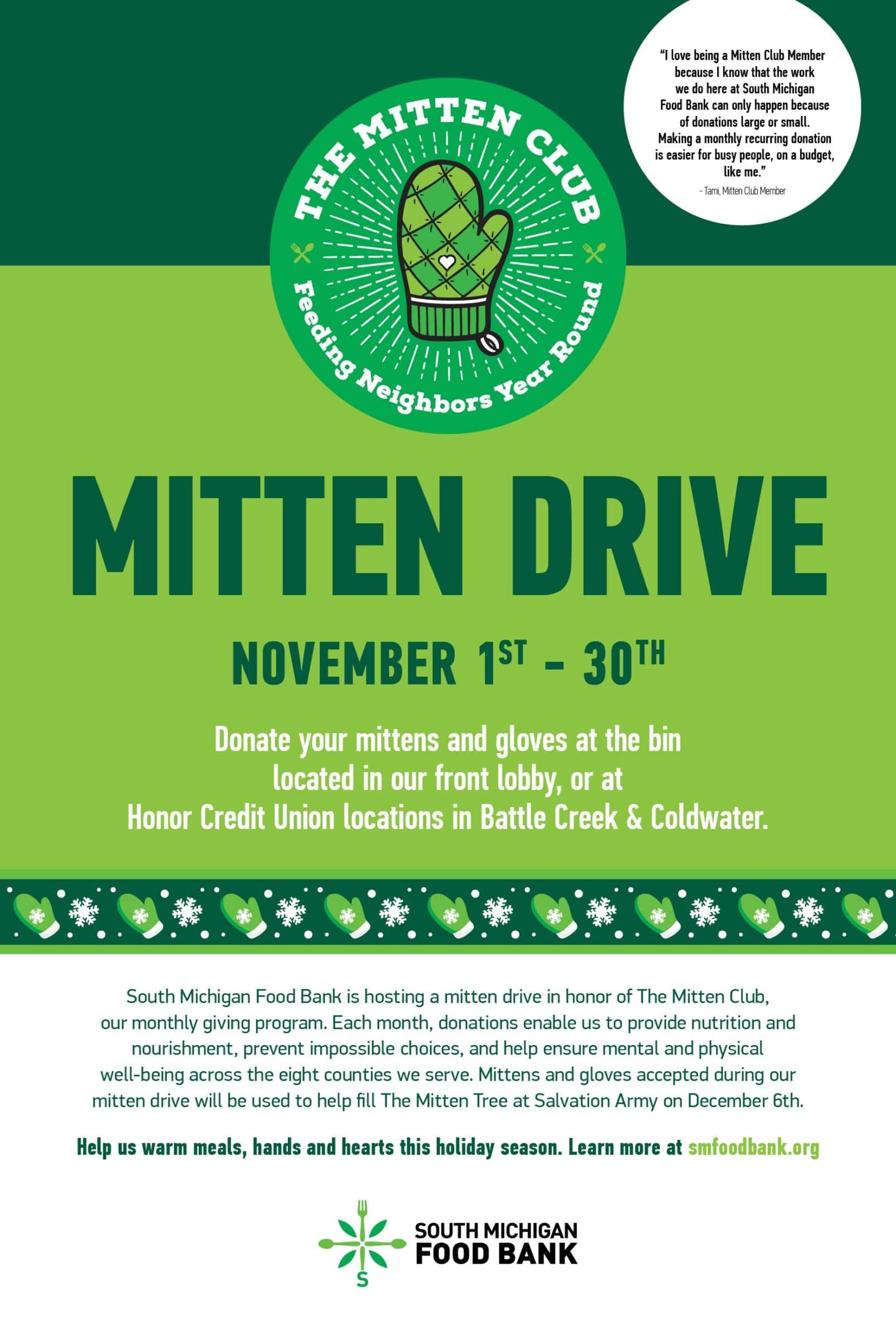 The Mitten Drive - South Michigan Food Bank
